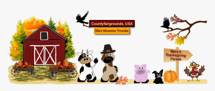Countyfairgrounds Usa Monster Trucks For Hire - Cartoon, HD Png ...