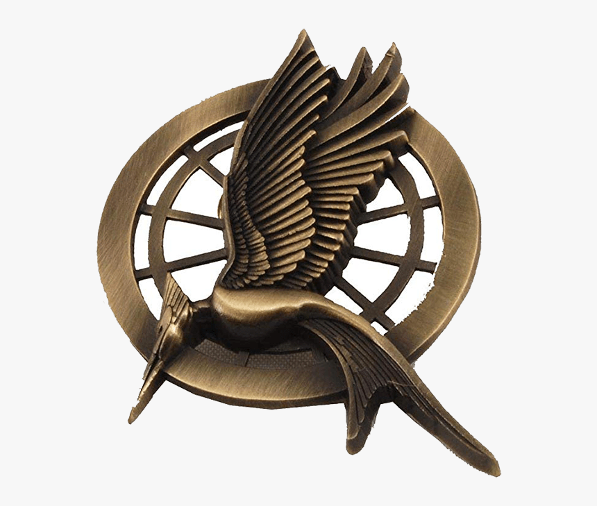 Transparent Mockingjay Pin Png - Catching Fire Mockingjay Pin, Png ...