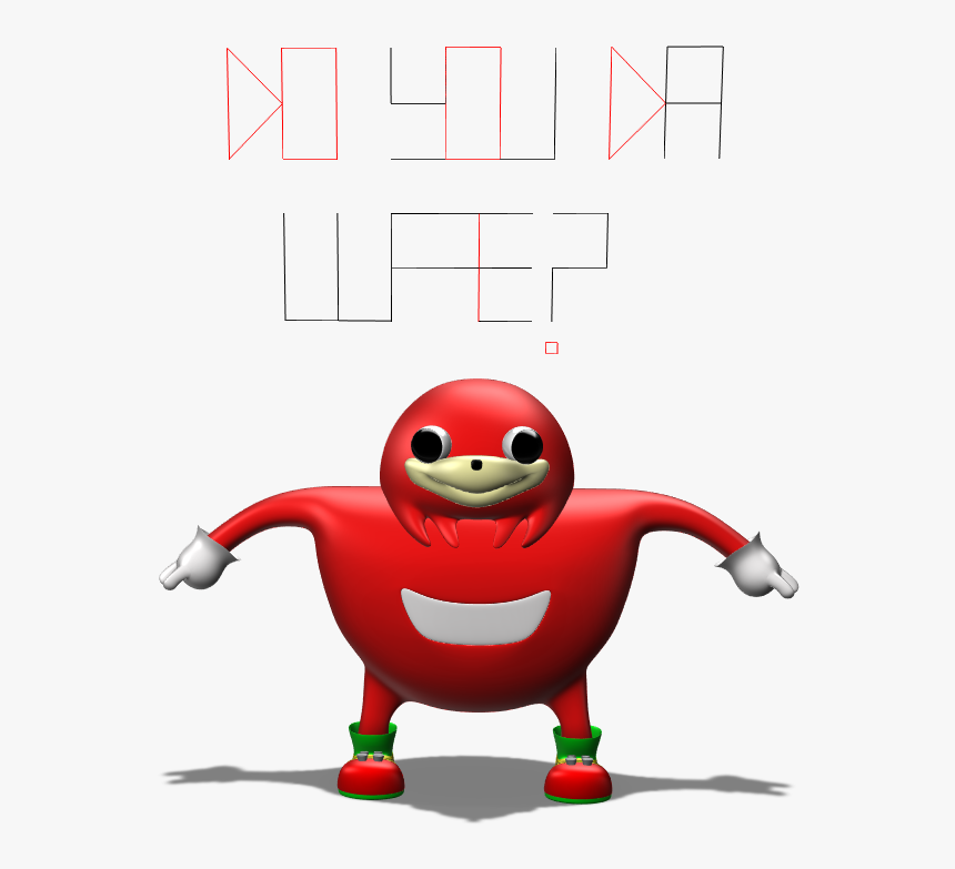Do You Know Da Wae - Cartoon, HD Png Download , Transparent Png Image ...