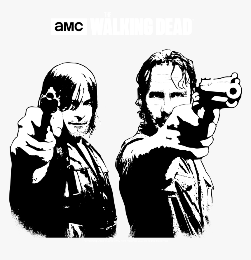 T Shirts Walking Dead, HD Png Download , Transparent Png Image - PNGitem