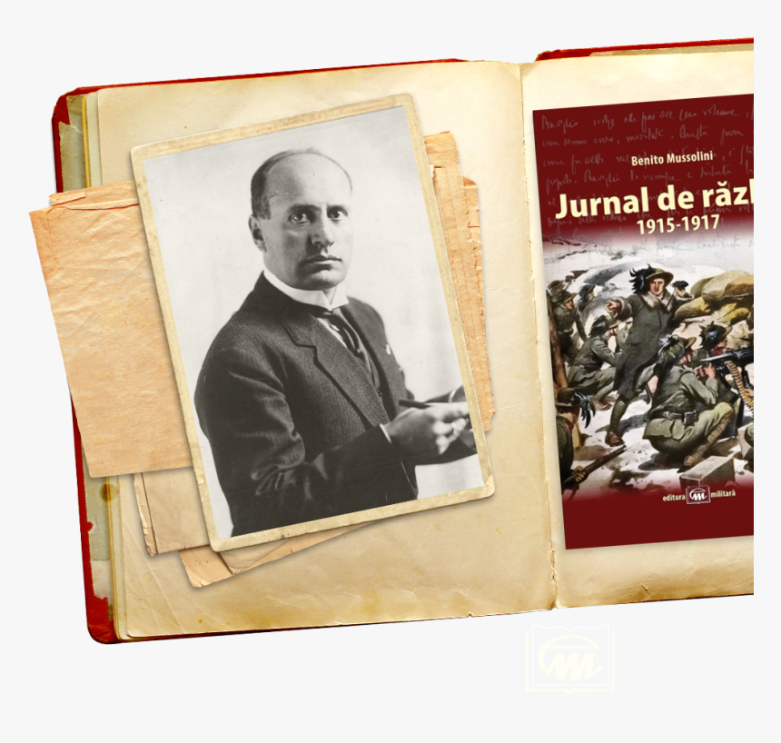 Benito Mussolini - Jurnal De Razboi, HD Png Download , Transparent Png ...