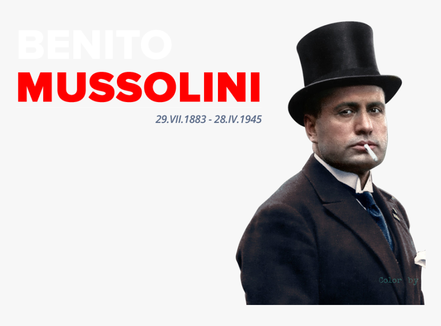Benito Mussolini - Gentleman, HD Png Download , Transparent Png Image ...