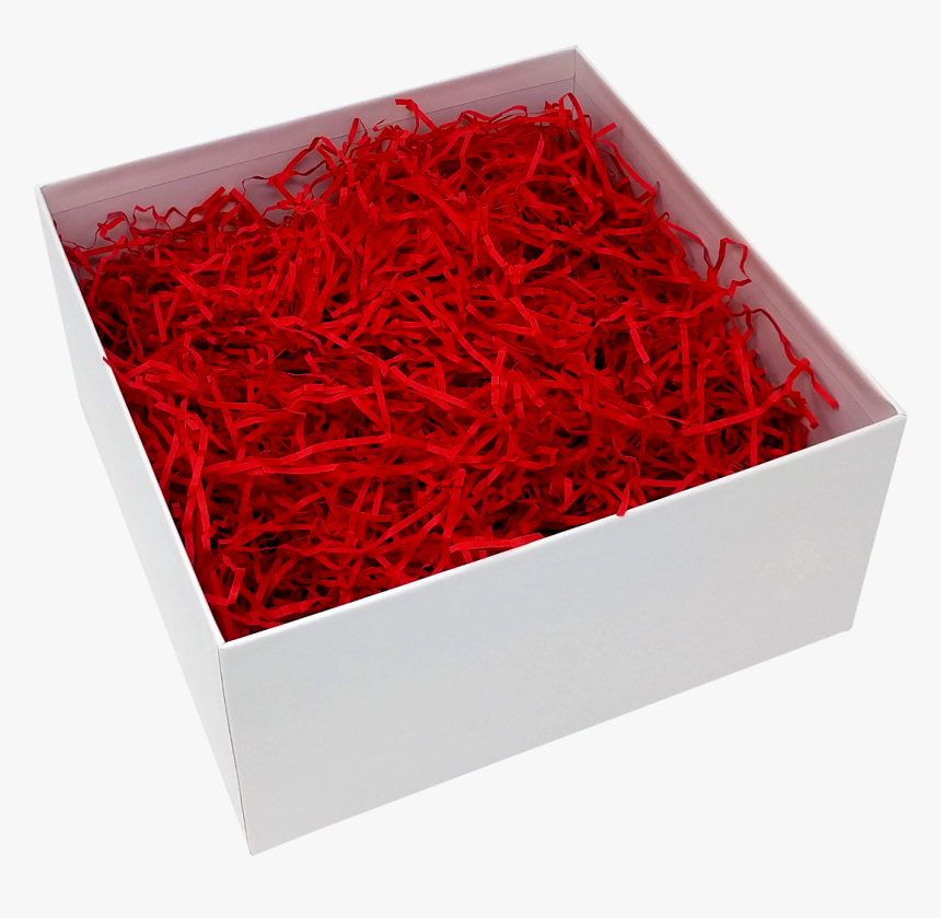 Red Shredded Paper - Box, HD Png Download , Transparent Png Image - PNGitem