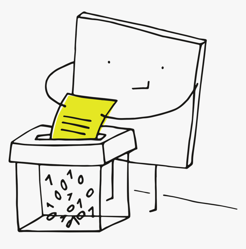 Cartoon Shred It Box Clip Art, HD Png Download , Transparent Png Image ...