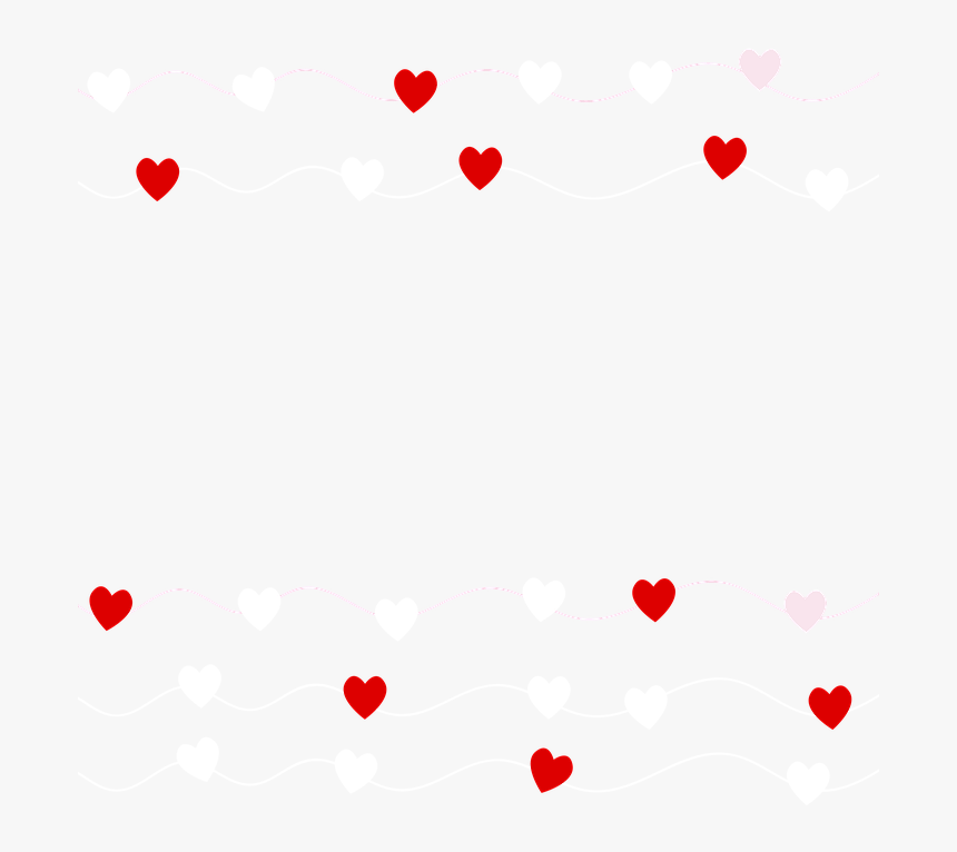 Love Border Png Transparent , Png Download - Heart, Png Download ...