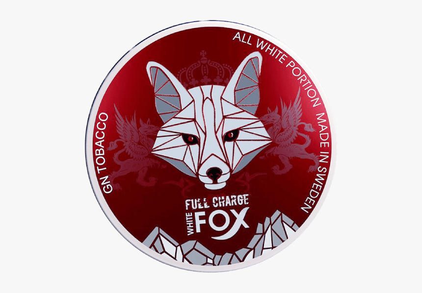 White Fox Fully - White Fox Nicotine Pouches, HD Png Download ...