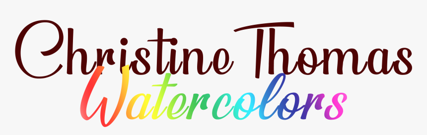 Christine Thomas - Calligraphy, HD Png Download , Transparent Png Image ...