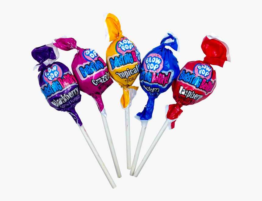 Transparent Blow Pop Png - Bursting Berry Blow Pops, Png Download ...