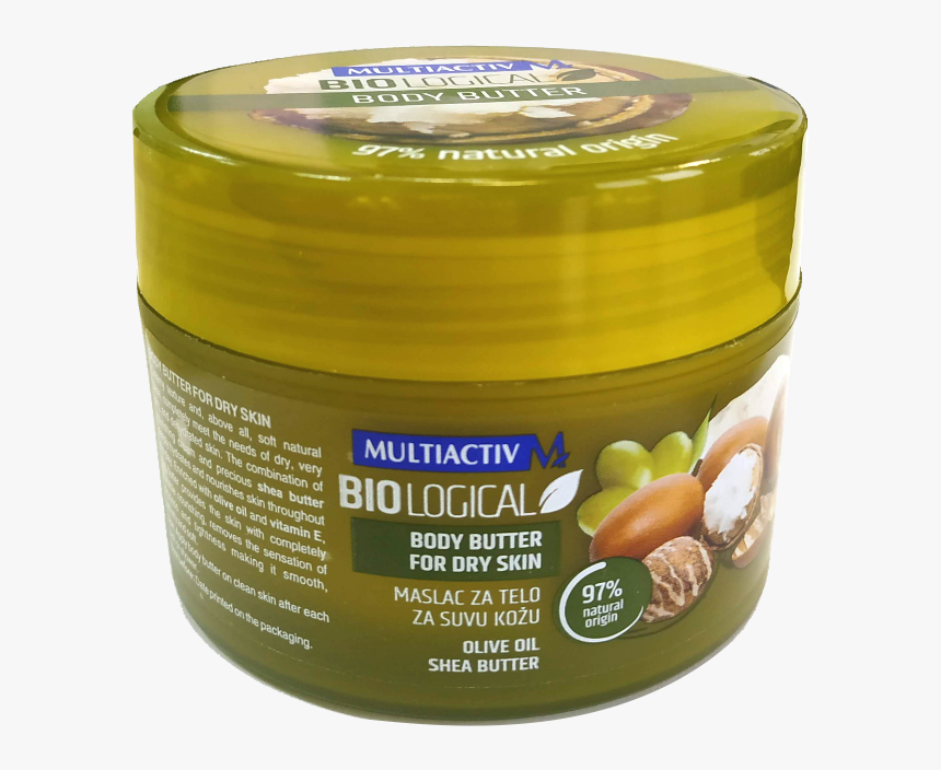 Multiactiv Biological Body Butter, HD Png Download , Transparent Png ...