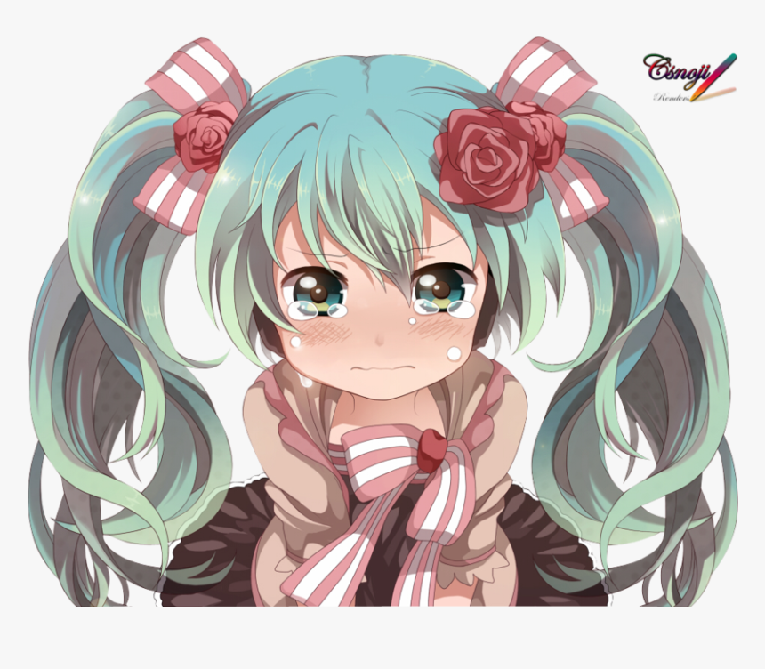 Hatsune Miku Crying Chibi
