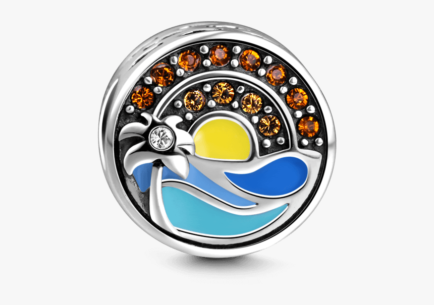 Tropical Beach - Circle, HD Png Download , Transparent Png Image - PNGitem