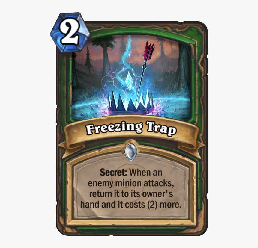 Freezing Trap Hearthstone, HD Png Download , Transparent Png Image ...