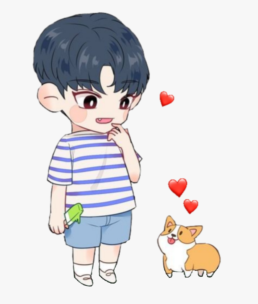 Chibi Mingyu Seventeen - Seventeen Mingyu Chibi, HD Png Download ...