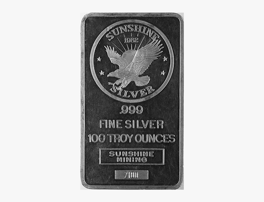 Sunshine Mining 100 Oz, HD Png Download , Transparent Png Image - PNGitem