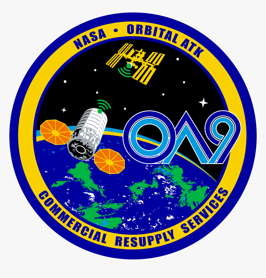 Orbital Sciences Crs Flight 9e Patch - Cygnus Crs Oa 9e, HD Png ...