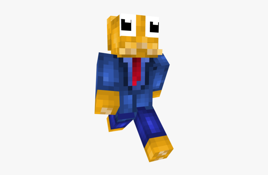 Man Minecraft Skin Fish, HD Png Download , Transparent Png Image - PNGitem