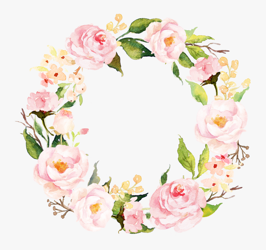 Spring Wreath Png Transparent, Png Download , Transparent Png Image ...