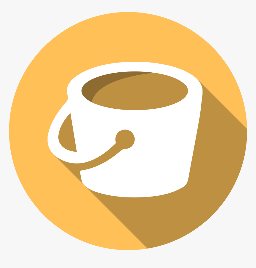 Icon Of A Cleaning Bucket - Circle, HD Png Download , Transparent Png ...