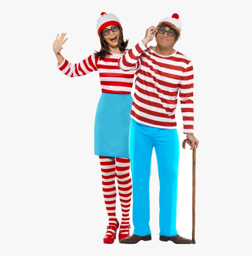 Where S Wally & Wilma Combination - Wheres Wally Dress Up, HD Png ...