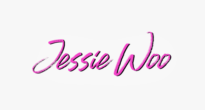 Jessie Woo Logo - Calligraphy, HD Png Download , Transparent Png Image ...