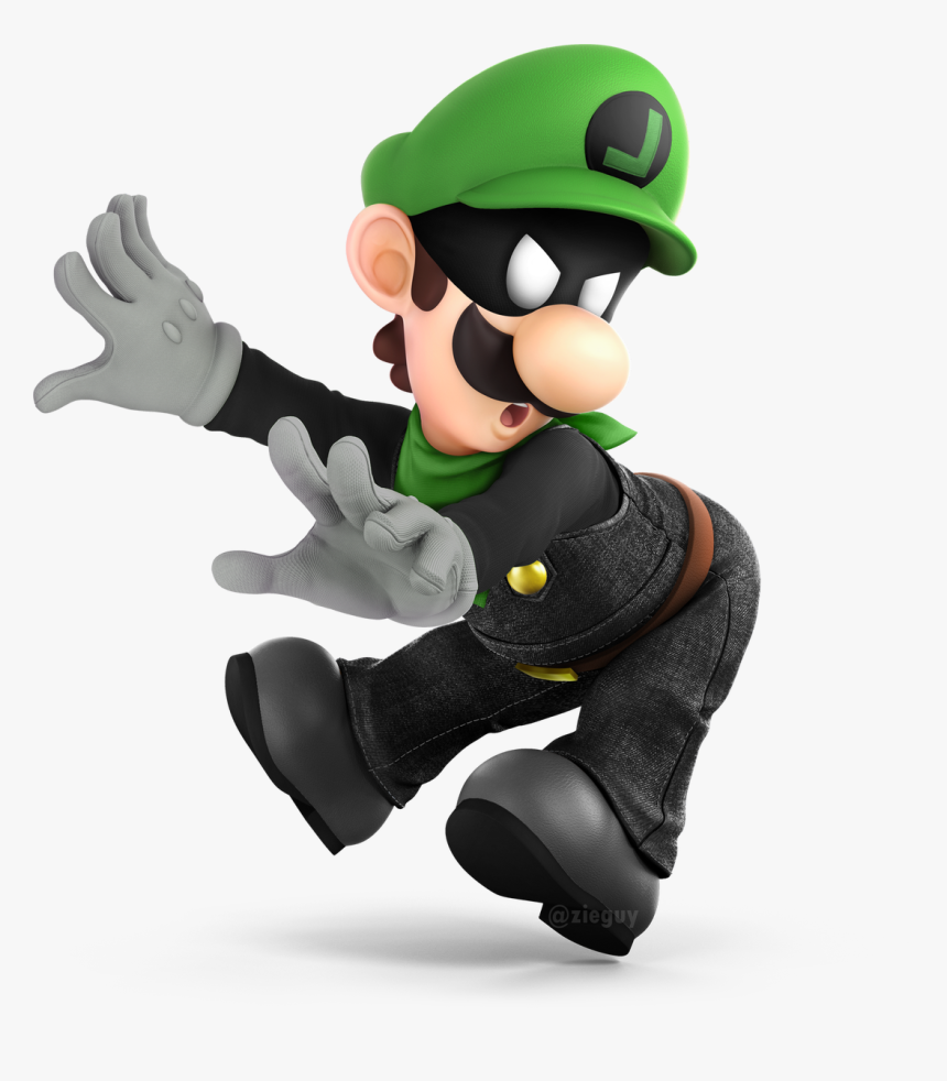Super Smash Bros Ultimate Luigi, HD Png Download , Transparent Png ...