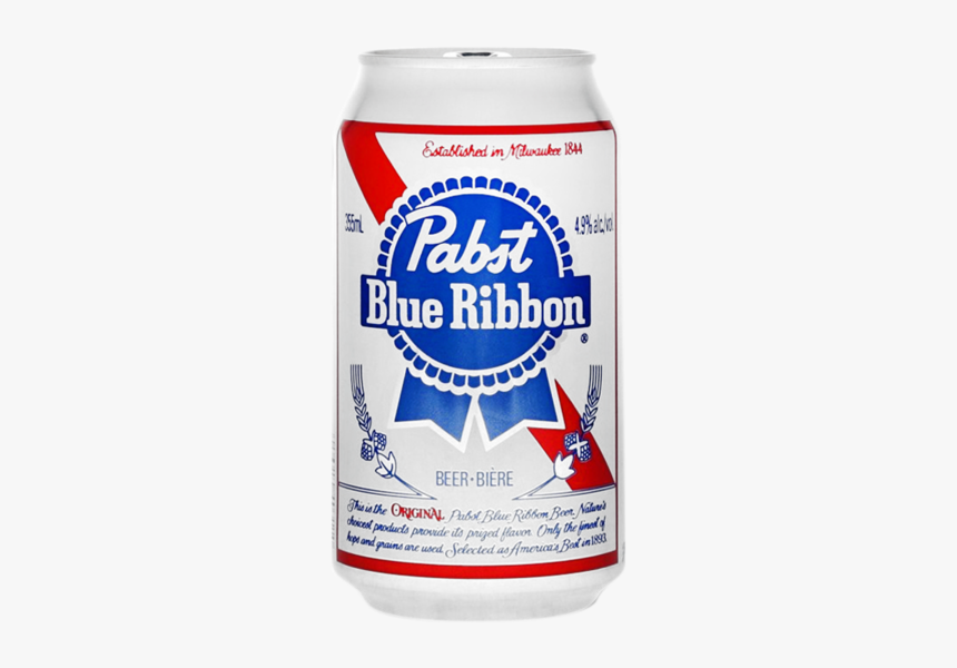 Pabst Blue Ribbon Beer Can, HD Png Download , Transparent Png Image ...