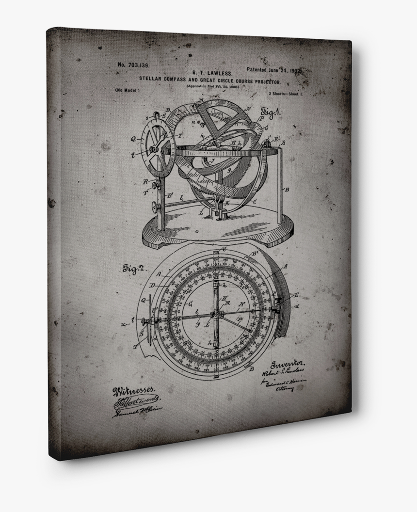 Old Compass Png -circular Vintage Compass Projector - Stellar Compass ...