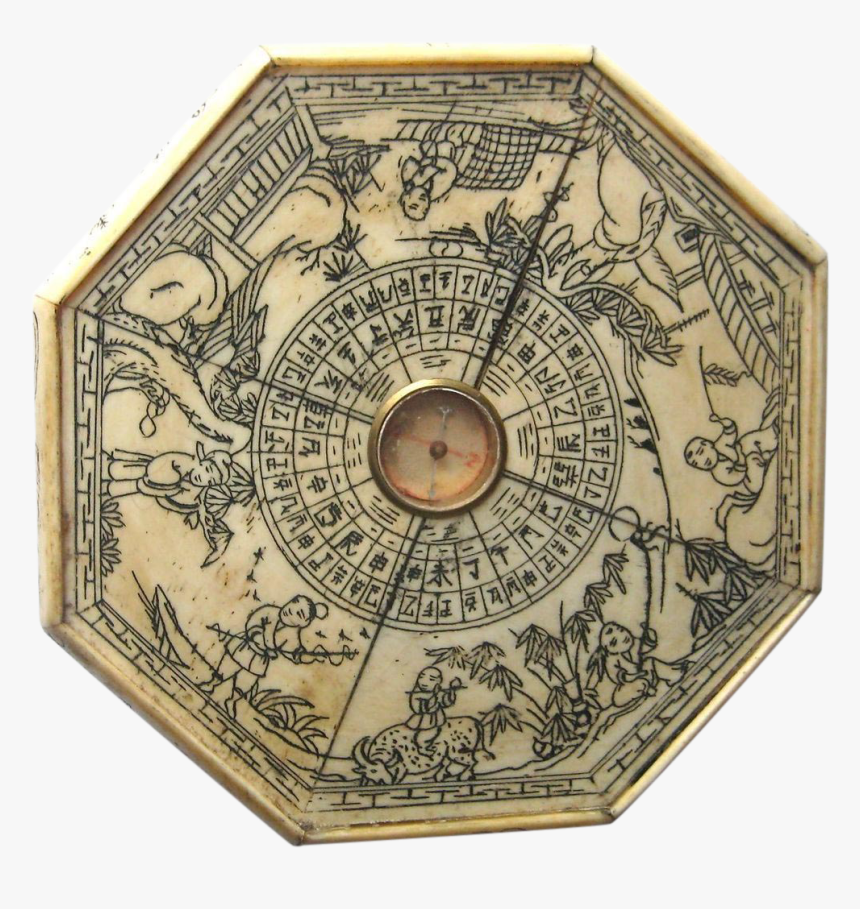 Old Oxbone Feng Shui - Ancient Feng Shui Compass, HD Png Download ...