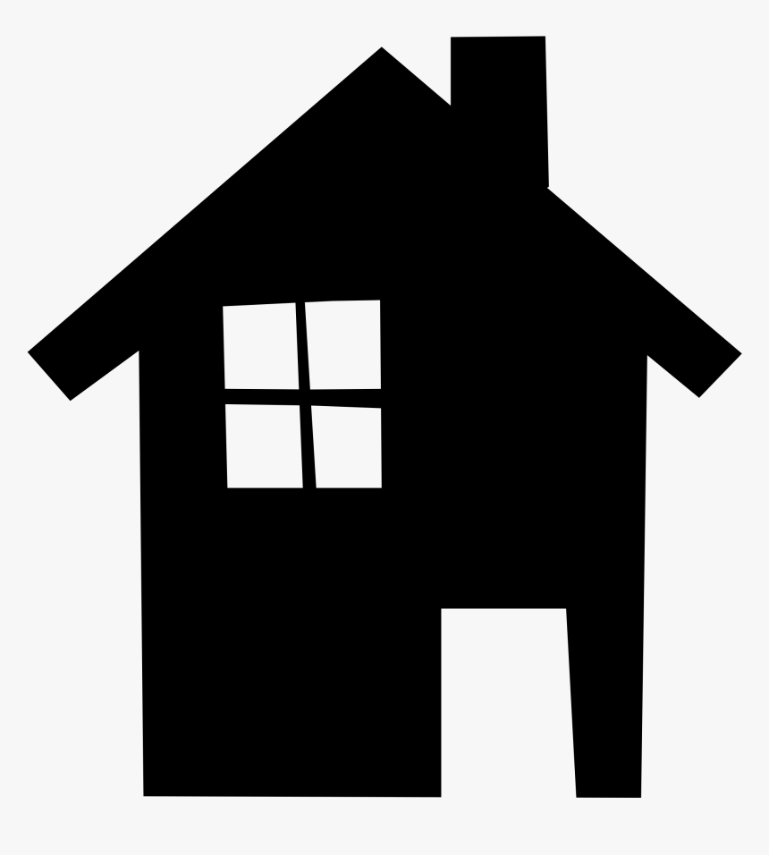 House Silhouette, HD Png Download , Transparent Png Image - PNGitem