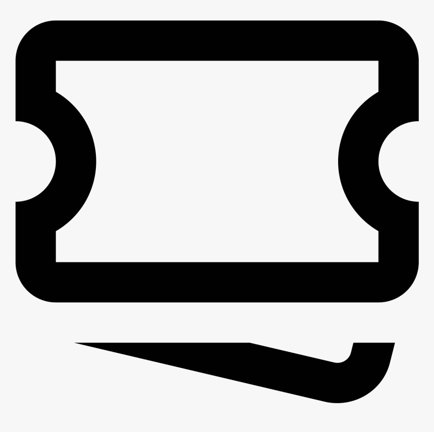 Two Tickets Icon, HD Png Download , Transparent Png Image - PNGitem
