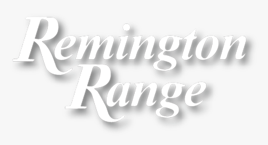 Remington Range - Calligraphy, HD Png Download , Transparent Png Image ...