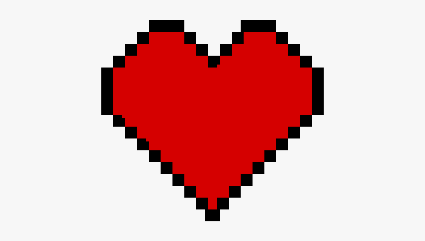 Big Heart In Minecraft, HD Png Download , Transparent Png Image - PNGitem