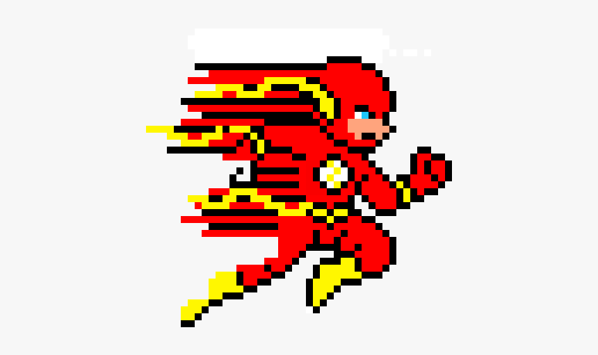Pixel Art The Flash, HD Png Download , Transparent Png Image - PNGitem