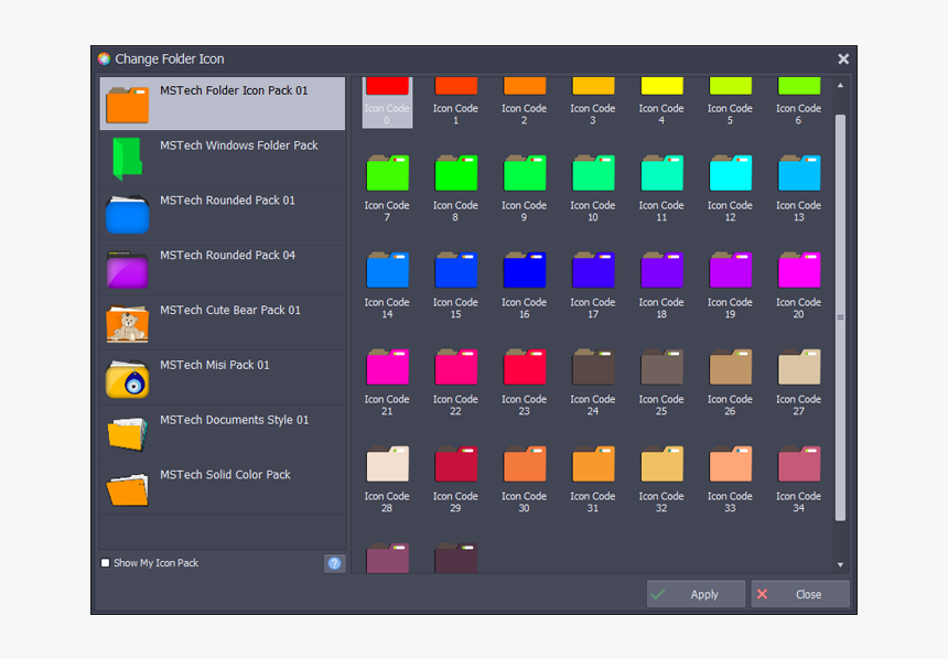 Mstech Folder Icon - Mstech Folder Icon Basic, HD Png Download , Transparent Png Image - PNGitem