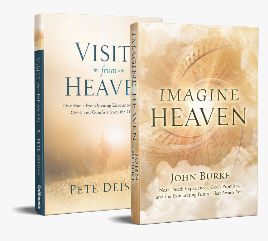 Imagine Heaven And Visits From Heaven 2 Book Set - Book Cover, HD Png ...