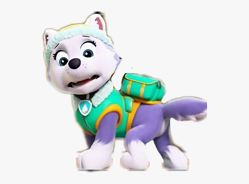 #everest #pawpatrol #pup - Paw Patrol Everest Picsart, HD Png Download ...