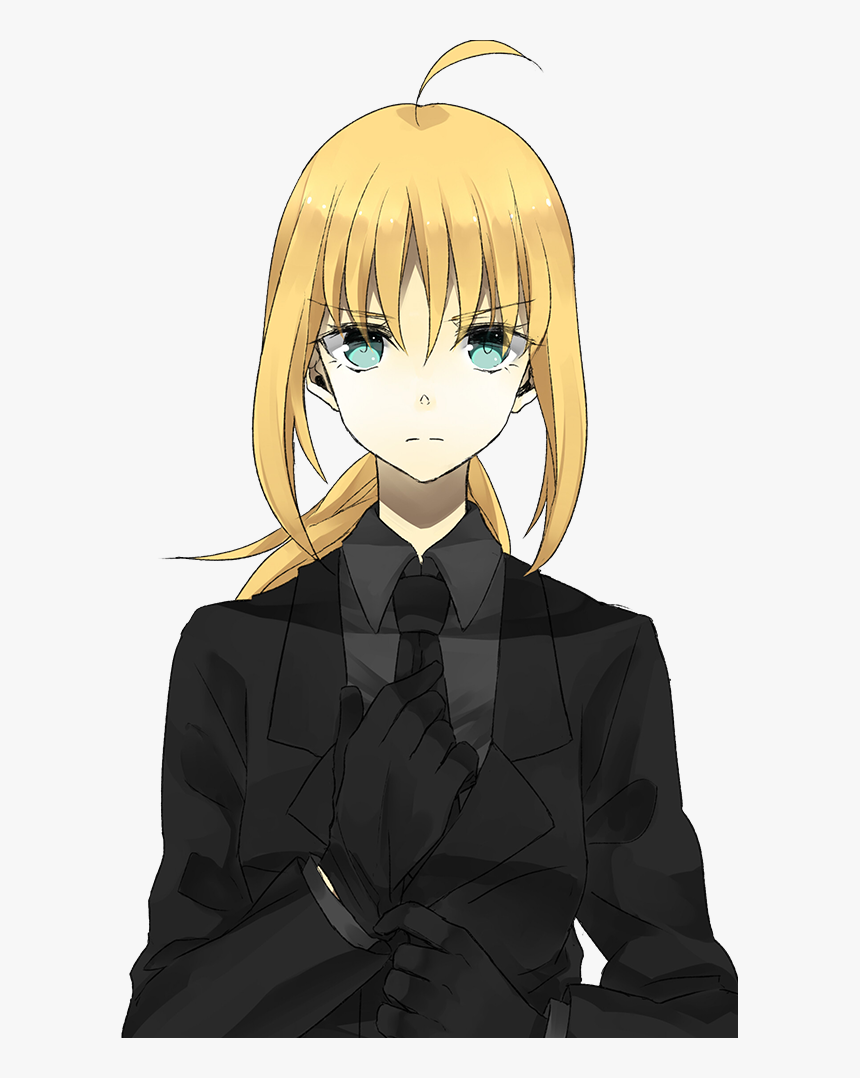 Fate Saber Bodyguard Suit, HD Png Download , Transparent Png Image ...