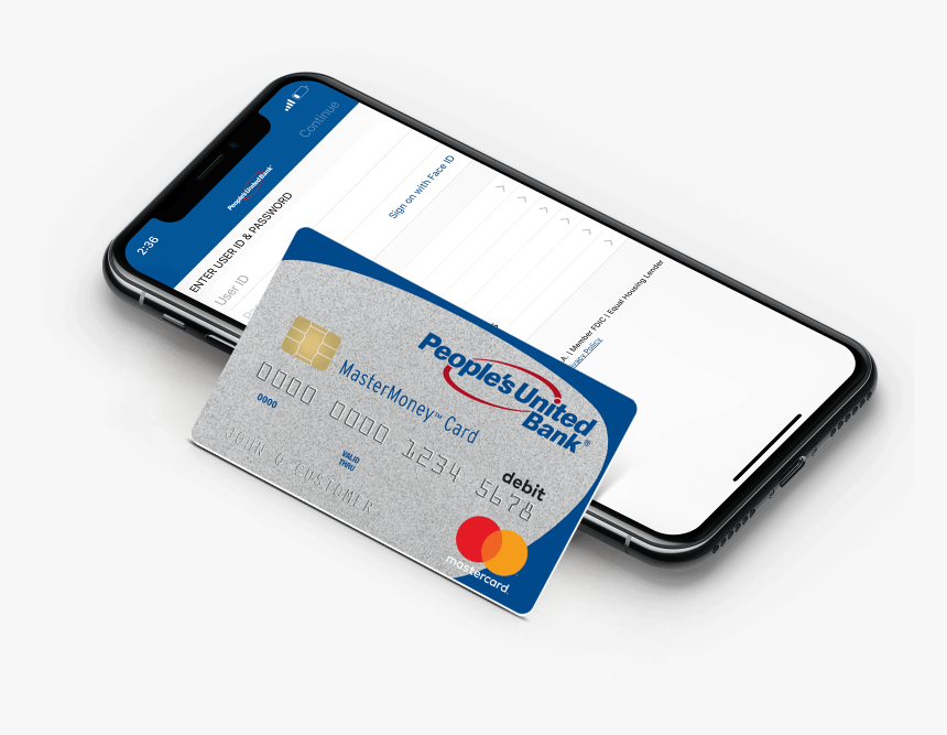 People S United Bank Mastermoney Personal Debit Card - People's United ...