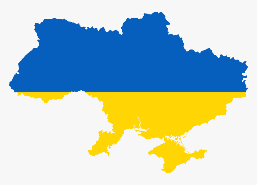 Ukraine Map Flag Png, Transparent Png , Transparent Png Image - PNGitem