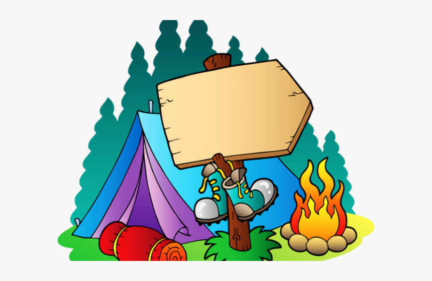 Campsite Clipart Yard Sign - Campsite Clip Art Camp, HD Png Download ...