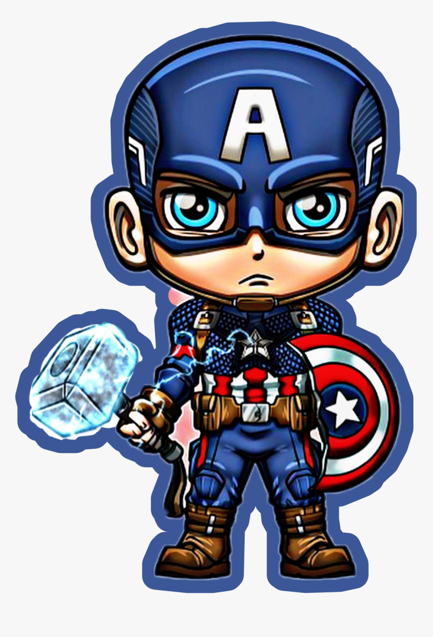 Captain America Sticker Fan Art By Lordmesa-art - Fan Art Captain ...