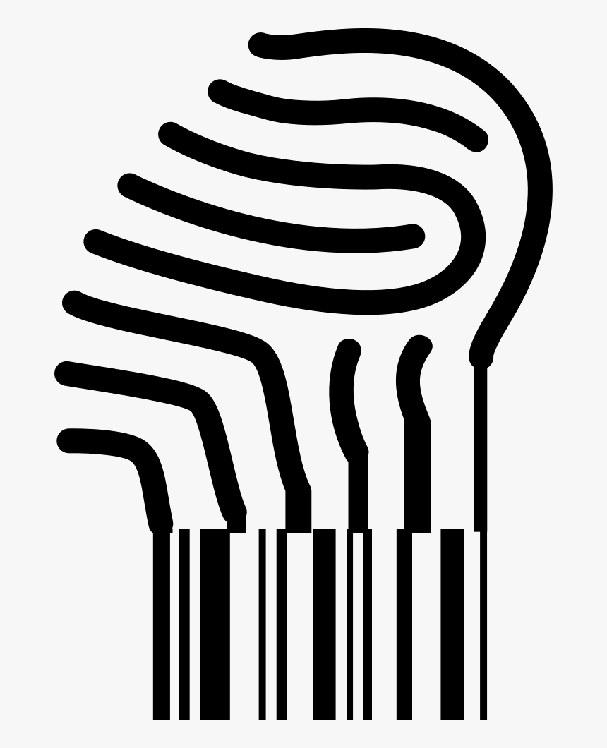 Barcode Svg Cartoon - Digit, HD Png Download , Transparent Png Image ...