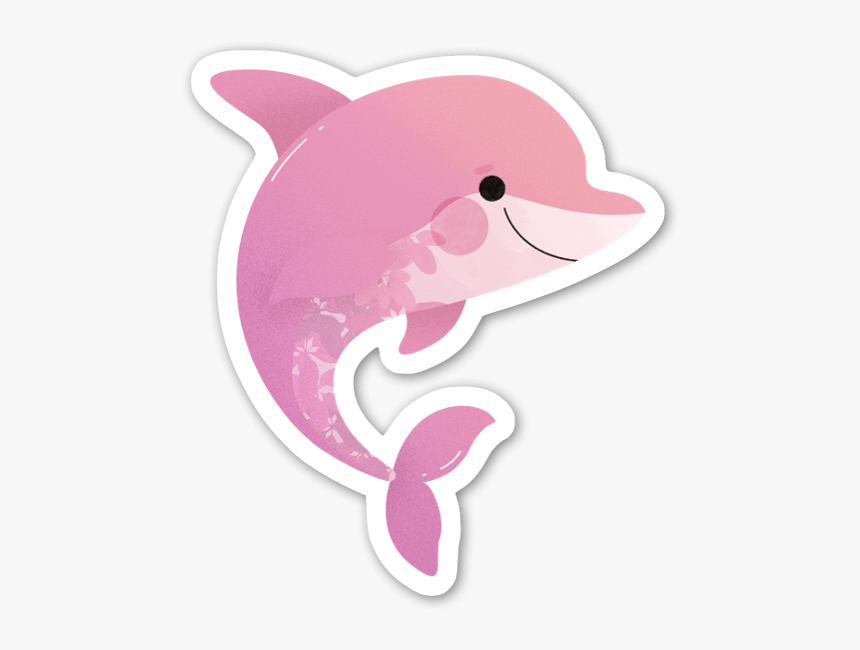 Dolphin Sticker - Cartoon, HD Png Download , Transparent Png Image ...
