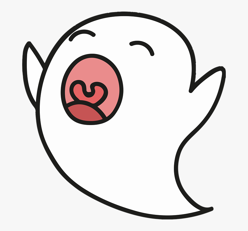 Ghost, Cry, Scare, Happy, Spirit, Sheet, Fear, Terror - Circle, HD Png ...