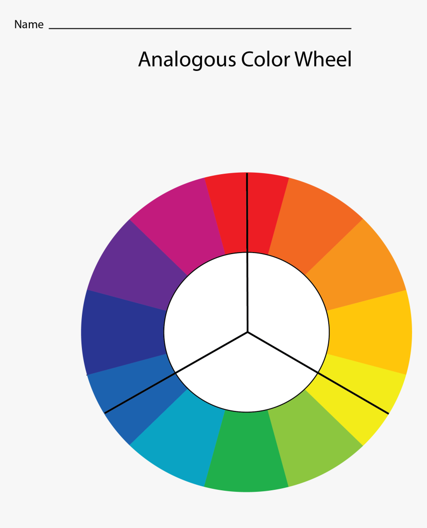 Color Product Tags Creation Creatures Png Analogous - Color Wheel ...