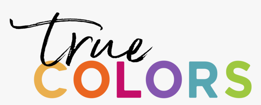 Tc Justtext 01 - True Colors Logo Png, Transparent Png , Transparent ...