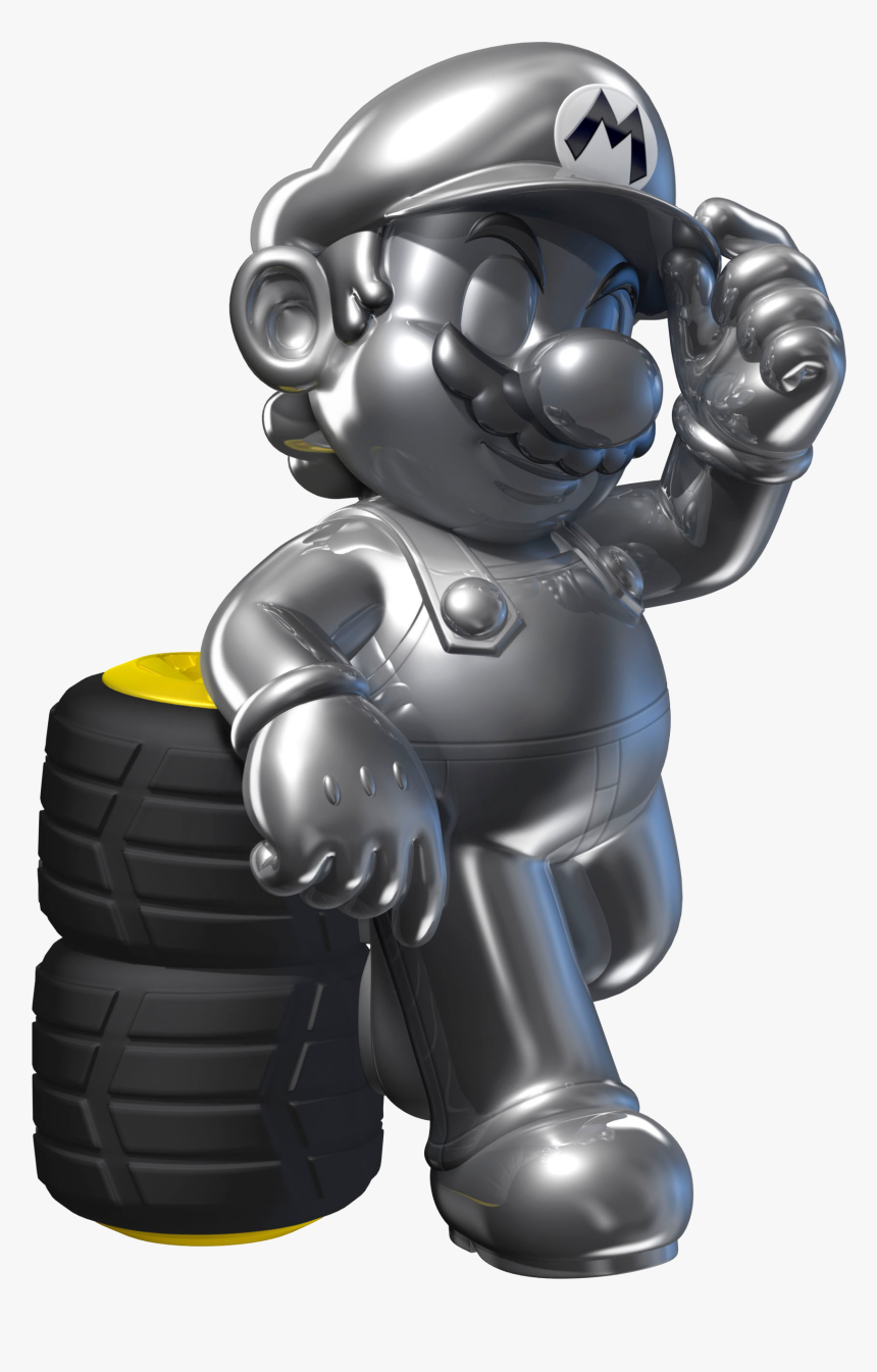 Mario Kart Tour - Metal Mario, HD Png Download , Transparent Png Image ...