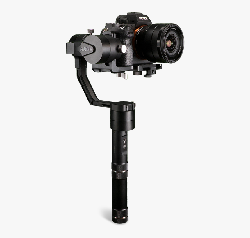Evo Rage 3 Axis Gimbal For Dslr & - Gimbal With Camera Png, Transparent ...