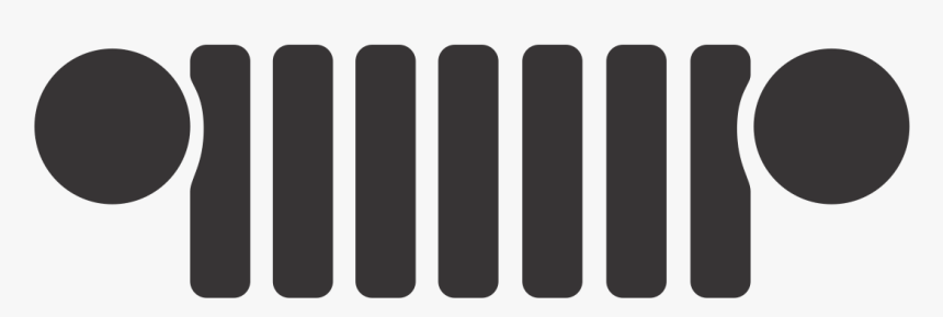 Jeep Wrangler Jl Front Grill - Jeep Jl Grill Logo, HD Png Download ...