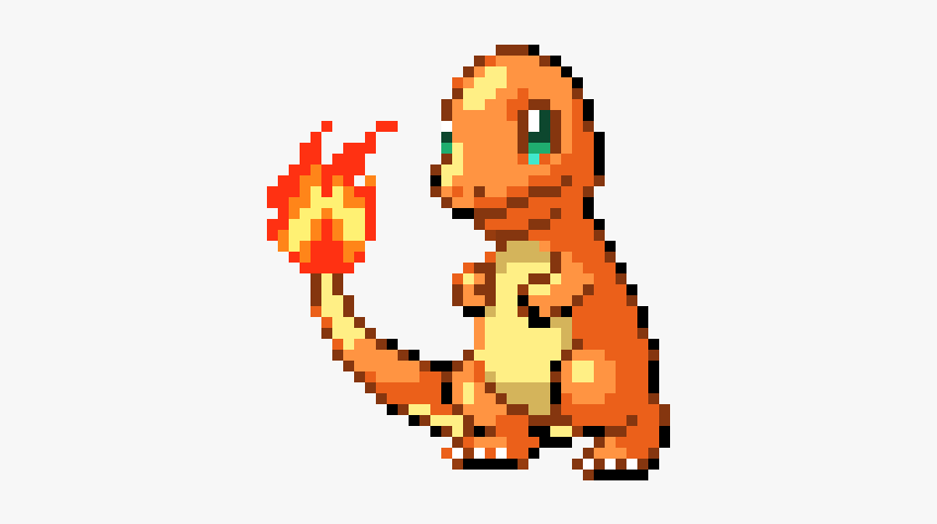 Charmander Pixel Png, Transparent Png , Transparent Png Image - PNGitem